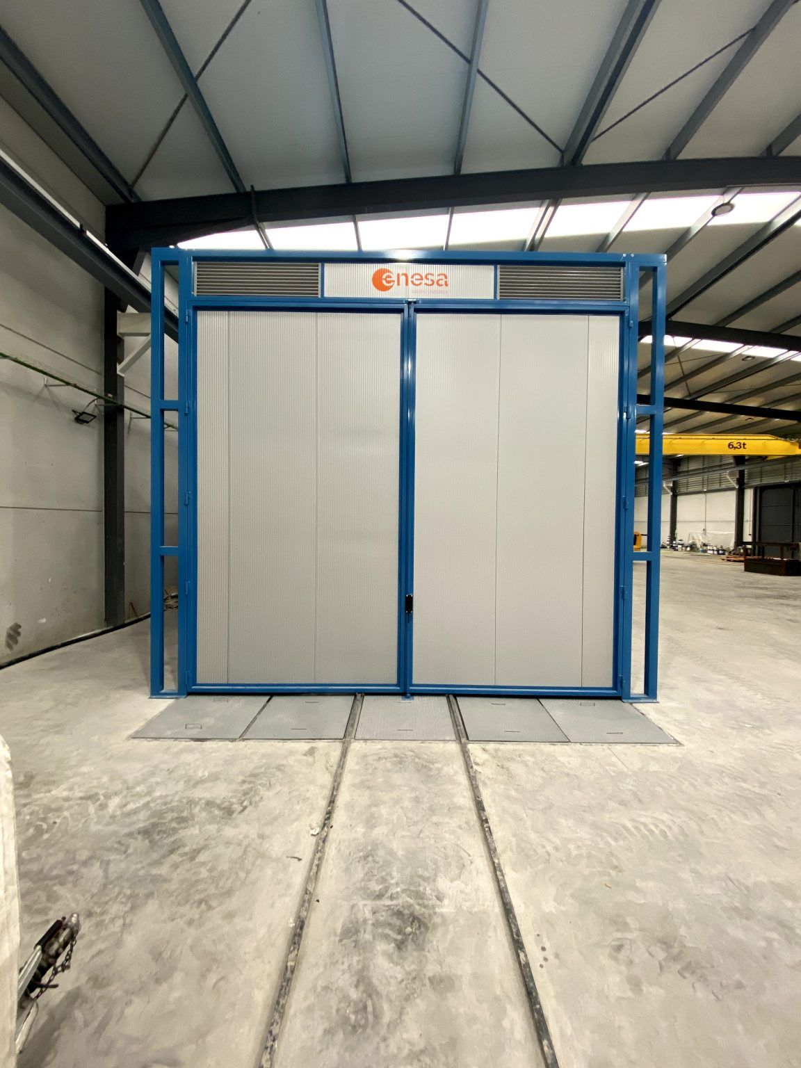 Cabina de granallado | ENESA CONTINENTAL HUELVA