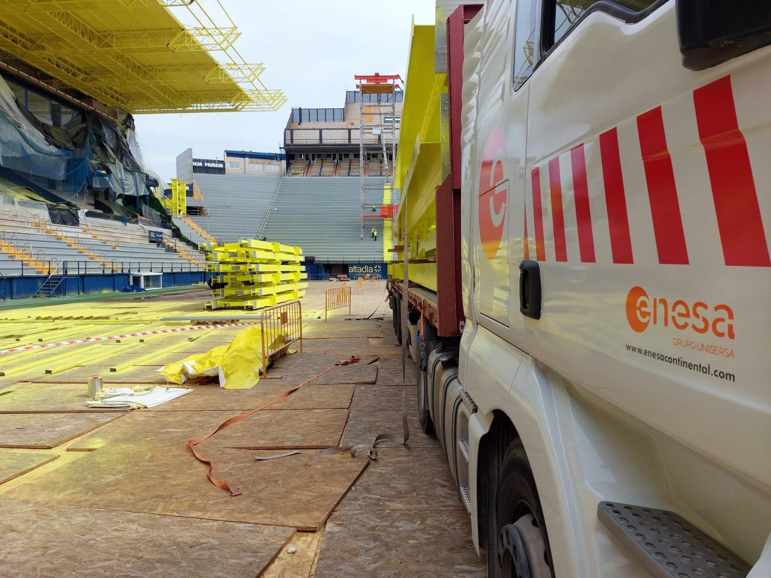 Estadio Villareal C. F. | ENESA CONTINENTAL